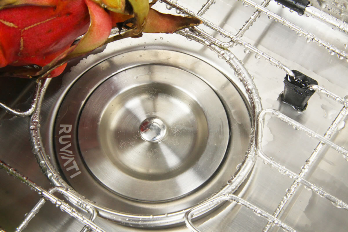 Ruvati 23-inch Undermount 16 Gauge Zero Radius Bar Prep Kitchen Sink ...