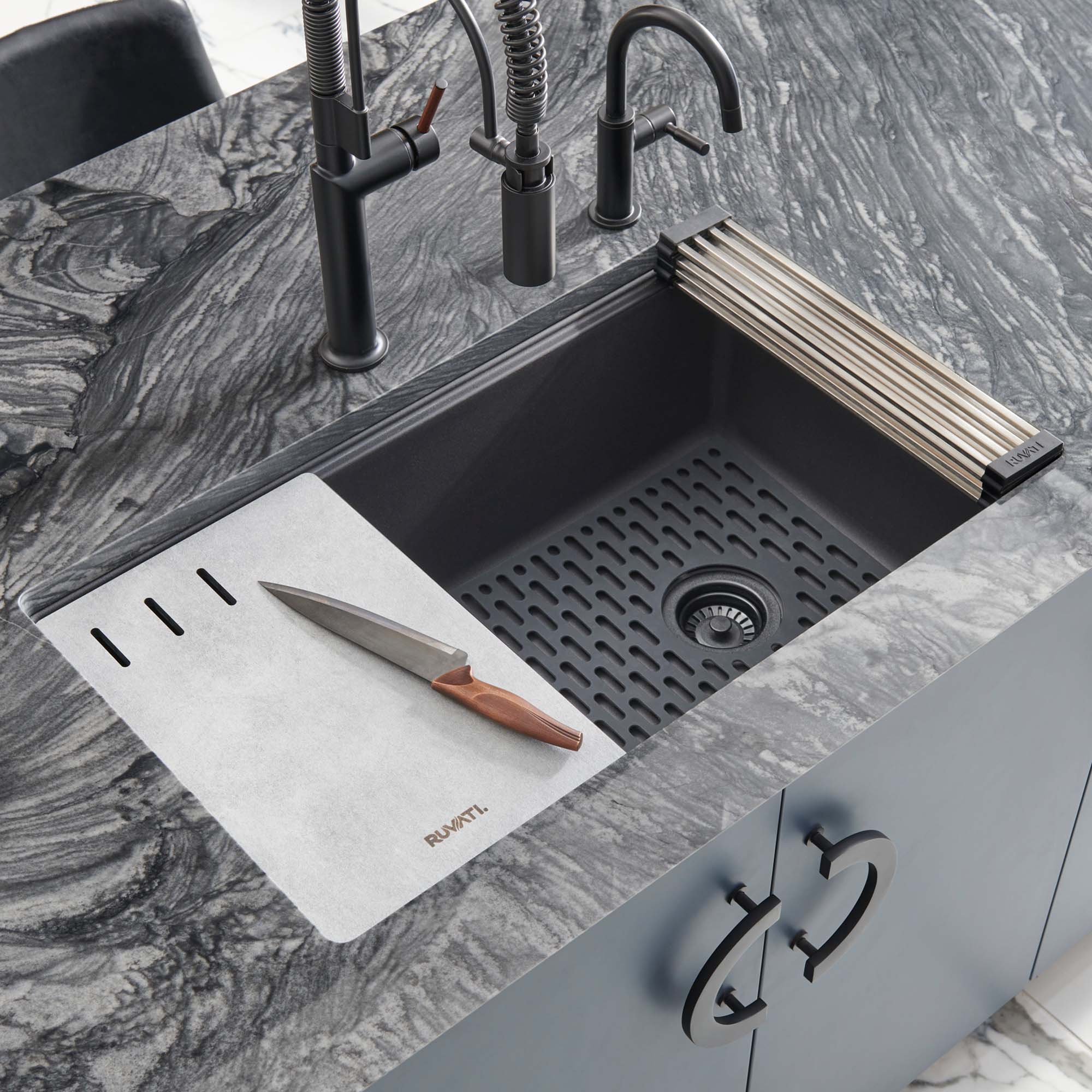 Ruvati Silicone Bottom Grid Sink Mat For Rvg1033 And Rvg2033 Sinks
