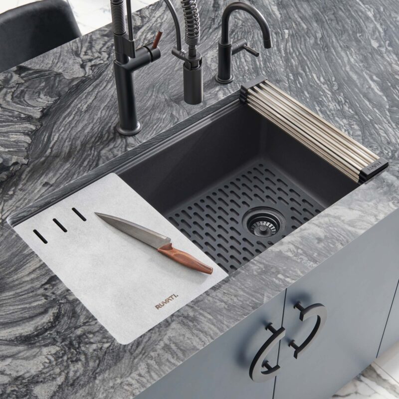 Ruvati Silicone Bottom Grid Sink Mat for RVG1302 and RVG2302 Sinks ...