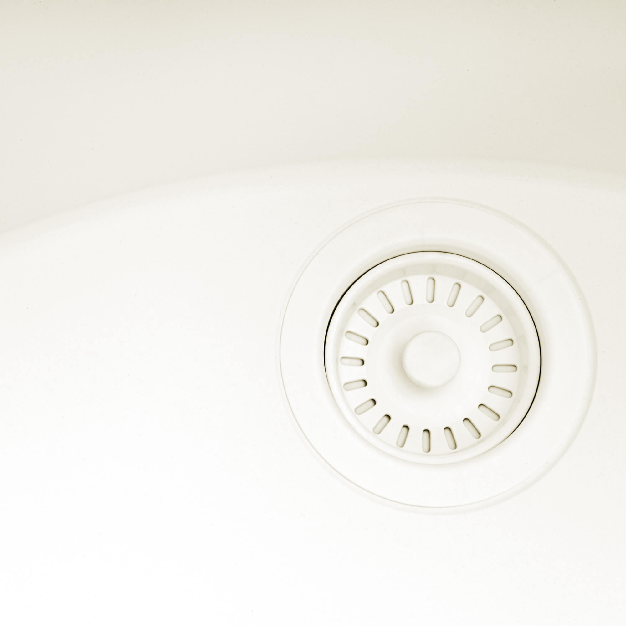 Ruvati 33-inch epiRock Workstation Warm White Double Bowl Undermount ...