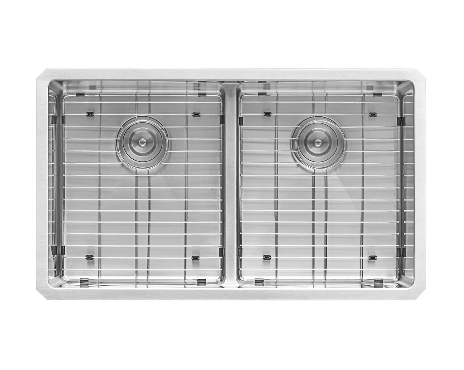 Ruvati 45-inch Workstation Two-Tiered Ledge Kitchen Sink Undermount 16 ...