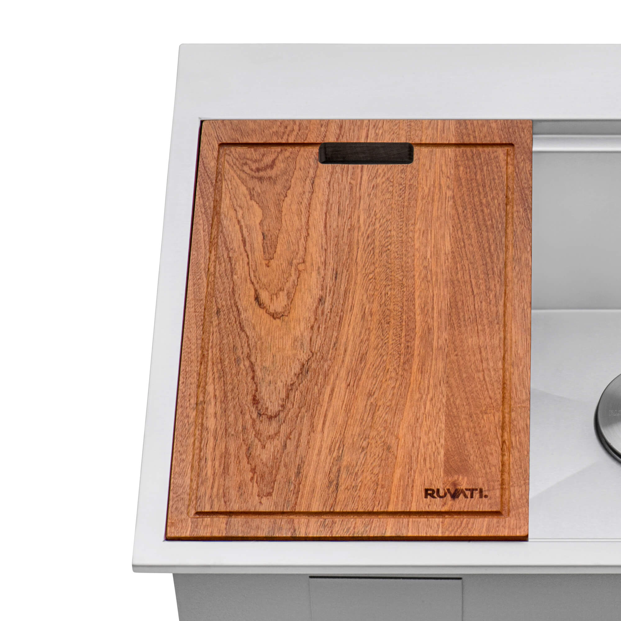 Ruvati 23 x 20 inch RV Workstation Drop-in Topmount Bar Prep Kitchen ...