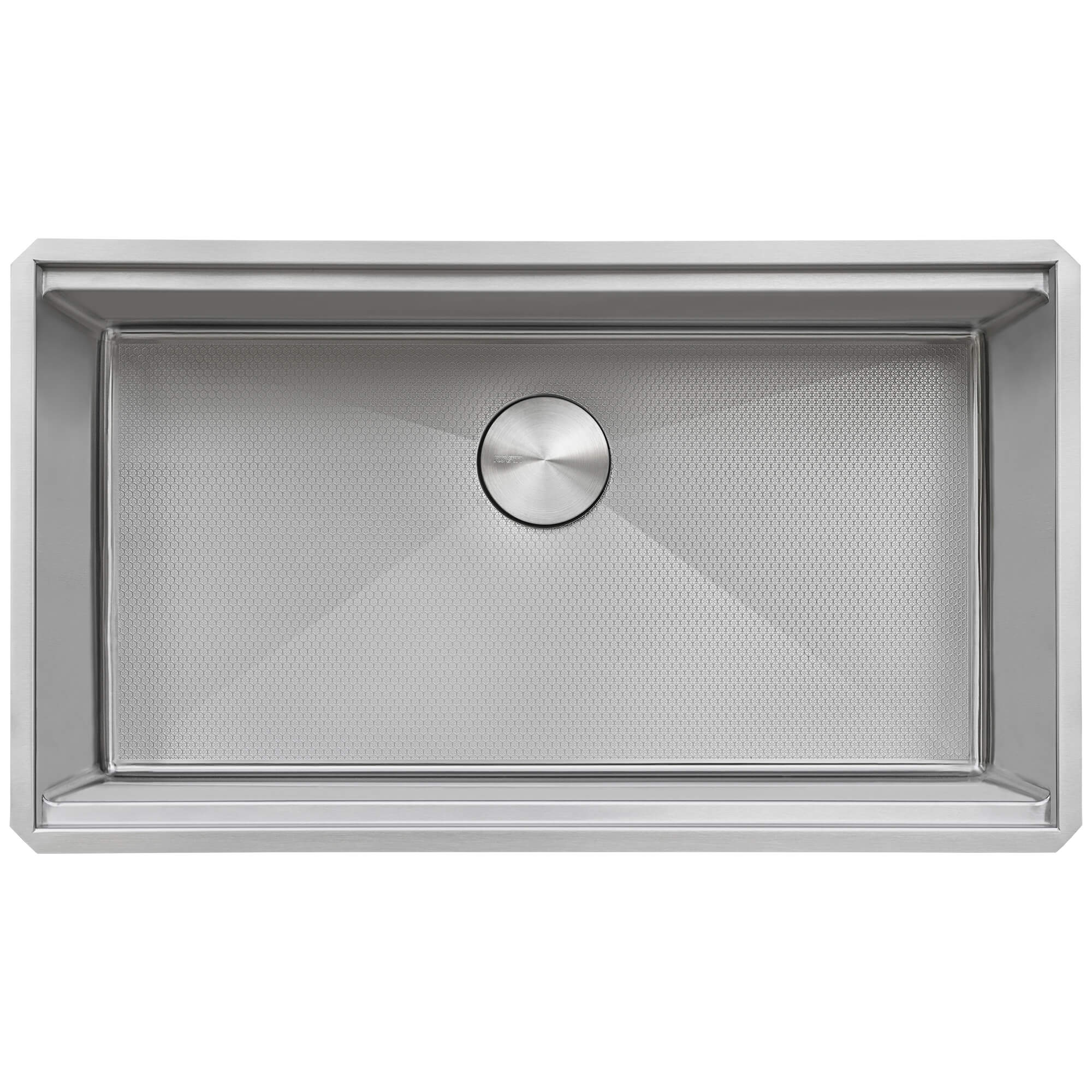 Ruvati Hex Bottom 30-inch Workstation Scratch Resistant Embossed ...