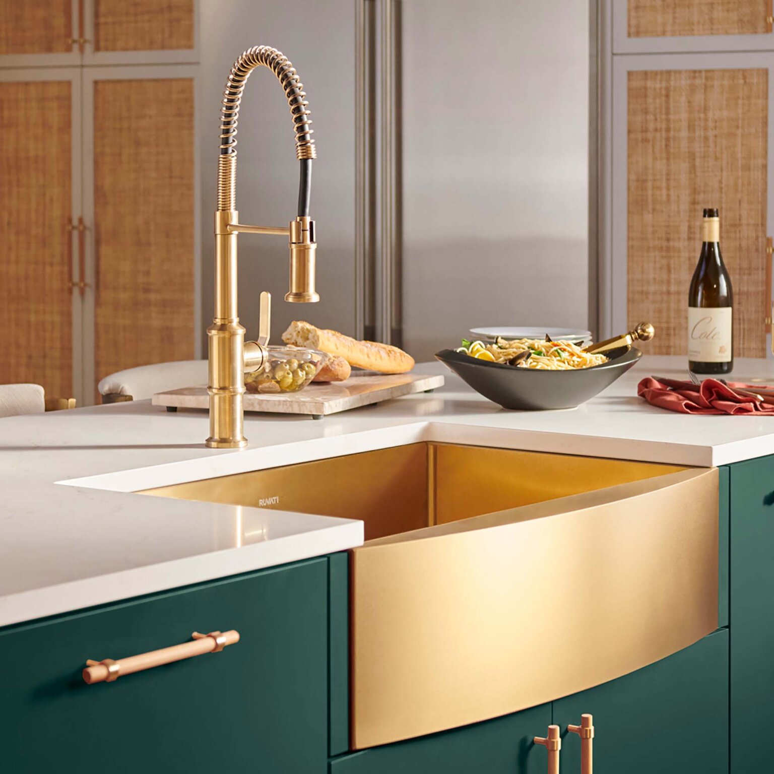 Gold Sinks | Gold Tubs | Kitchen or Bathroom - Ruvati USA