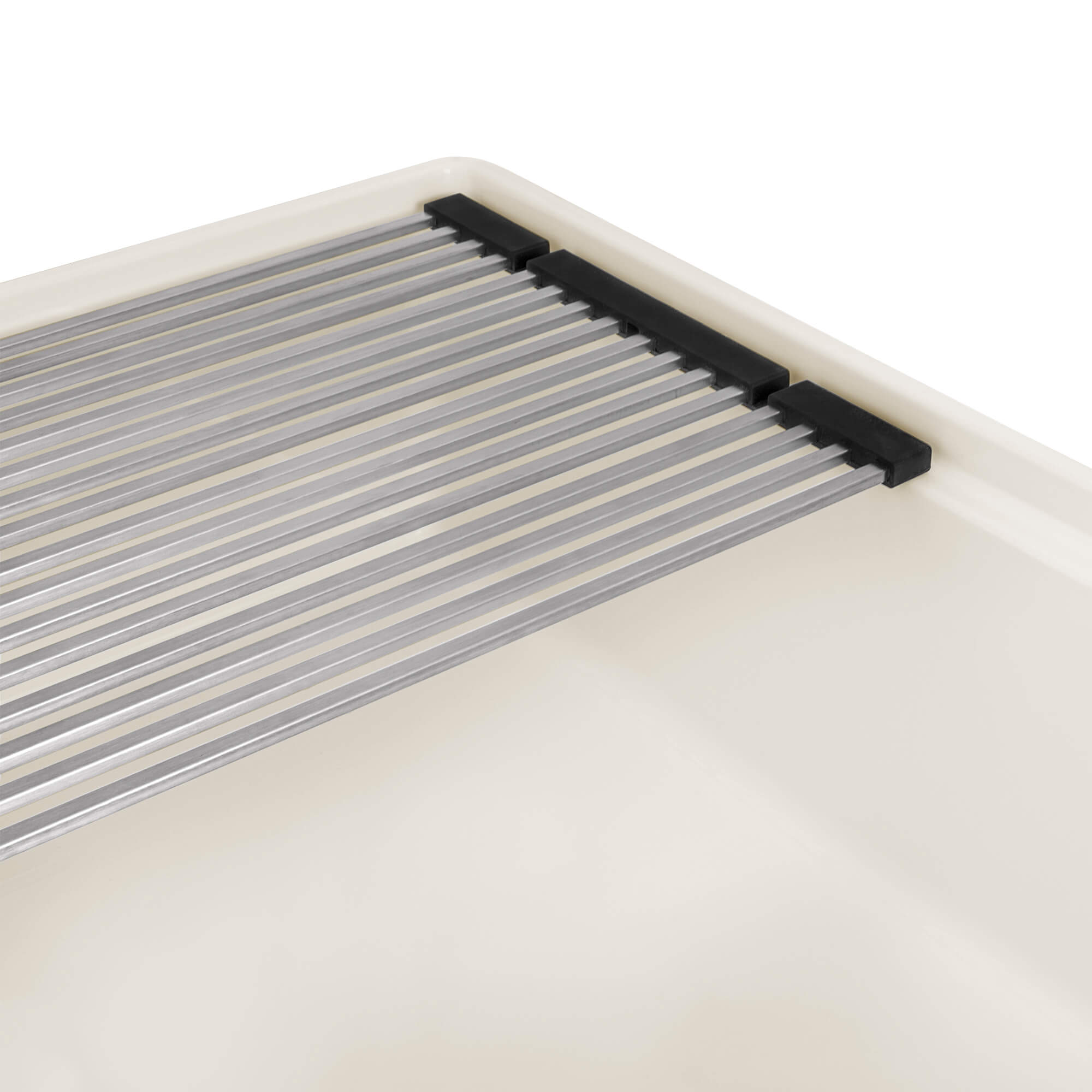 Ruvati 33 inch Fireclay Workstation Farmhouse Kitchen Sink Apron Front ...