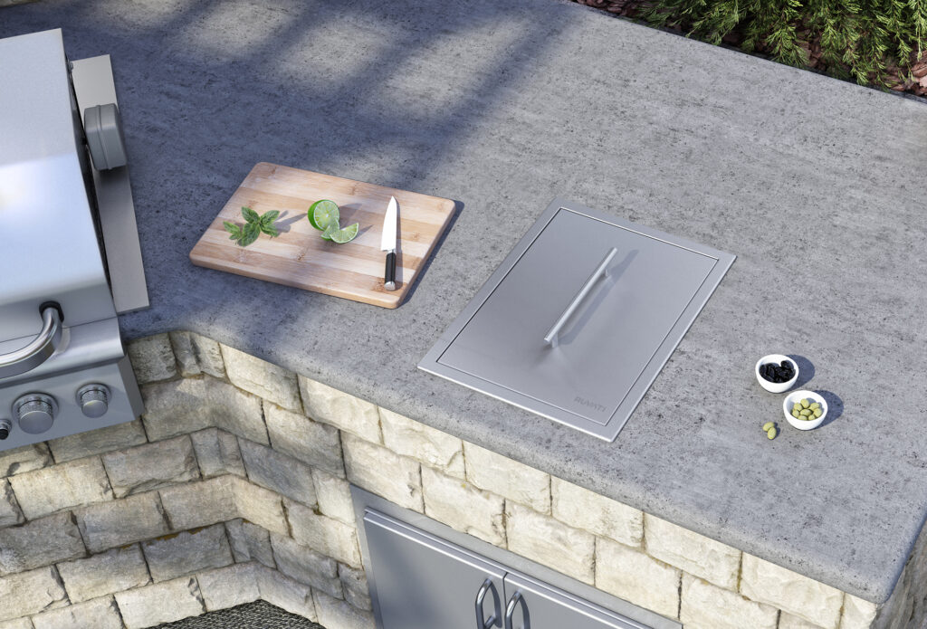 Ruvati Insulated Ice Chest Sink 15 x 20 inch Outdoor BBQ Marine Grade T ...