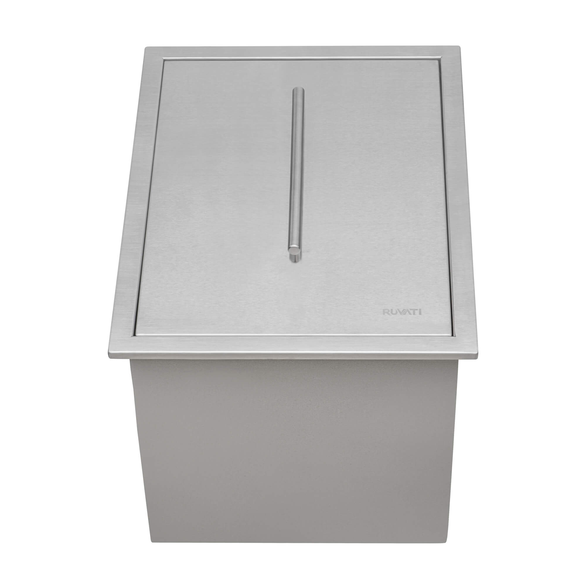 Ruvati Insulated Ice Chest Sink 15 x 20 inch Outdoor BBQ Marine Grade T ...