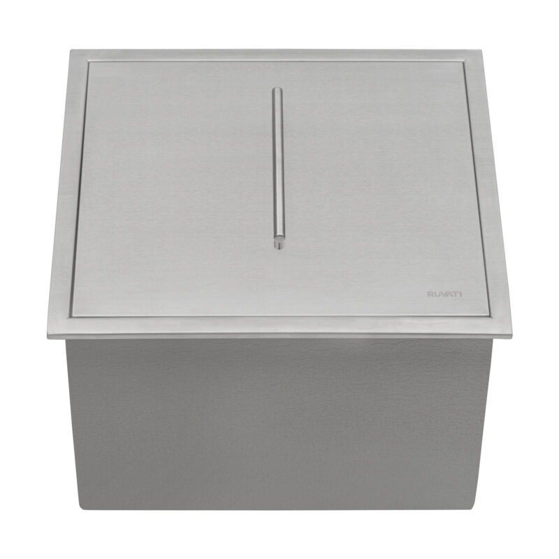Ruvati Insulated Ice Chest Sink 21 x 20 inch Outdoor BBQ Marine Grade T ...
